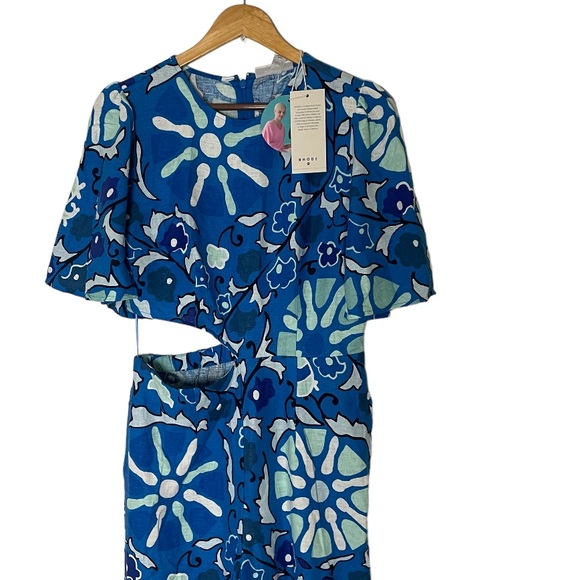 RHODE | Pants & Jumpsuits | Rhode X Target Blue Zinnia Floral Print ...